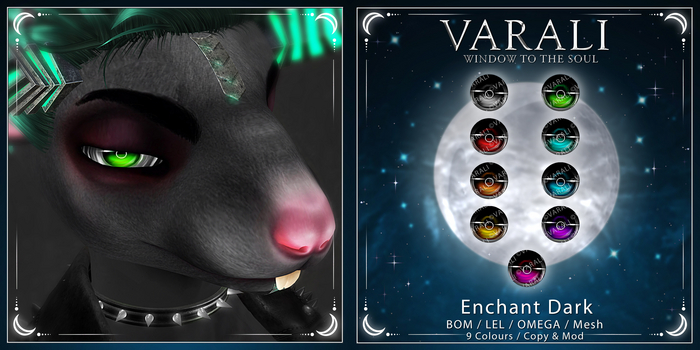 Second Life Marketplace - ..: VARALI :.. Enchant Dark Eyes [FATPACK ...