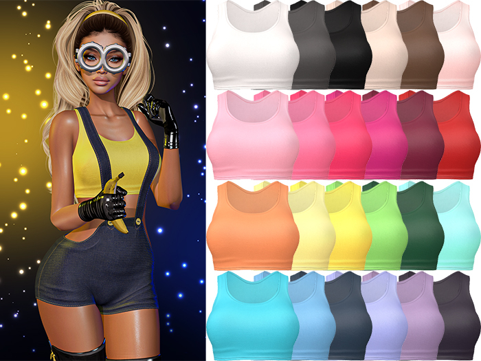 Second Life Marketplace - Banana Tank 2.0 [FATPACK] - Maitreya Lara ...