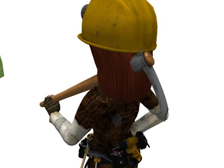 Second Life Marketplace - [VORTEX]Fantasy Pickaxe - Animated with Resizer