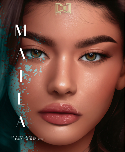 Second Life Marketplace - DOUTZ - Maila Skin - Lelutka EvoX - FATPACK ...