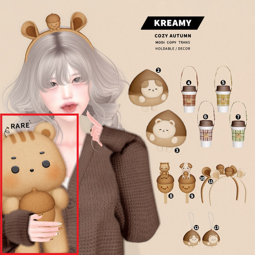Second Life Marketplace - 1. KREAMY. cozy autumn RARE