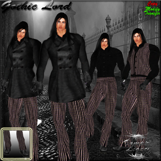 Second Life Marketplace - Vampire Legacy - Gothic Lord - Classic Avatar ...