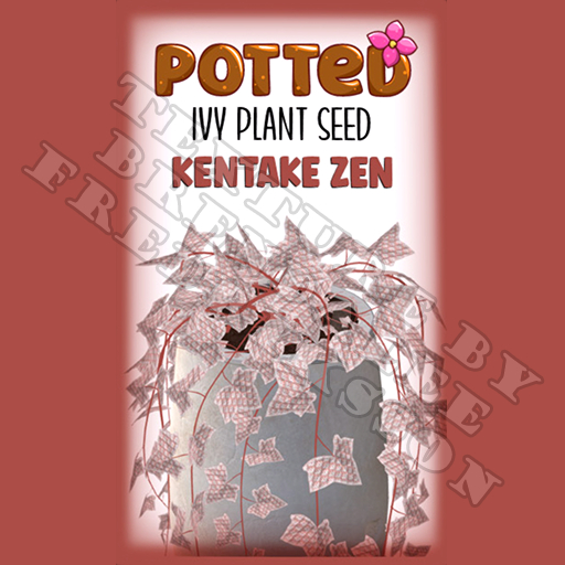 Second Life Marketplace - Potted: Ivy Plant Seed: Kentake Zen (ACTUAL ...