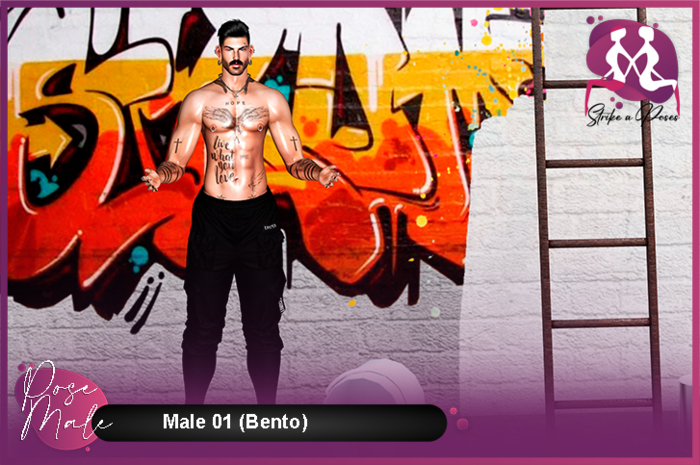 Second Life Marketplace - STRIKE A POSE - Male 01 (Bento)