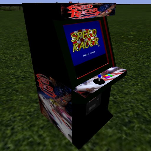 Second Life Marketplace - Arcade Heaven Playable Speed Racer