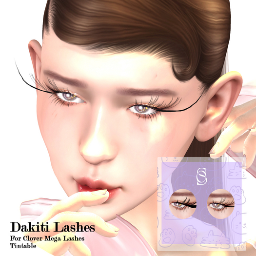 Second Life Marketplace - Ohrion Store- Dakiti Lashes GIFT