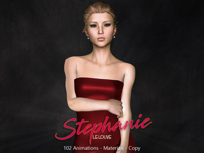 Second Life Marketplace - Le Louve Studios - "Go Stephanie" Fatpack ...