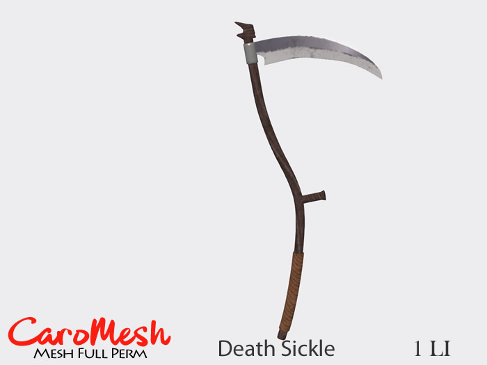 Second Life Marketplace - Caro Mesh Full Perm * Halloween Death Sickle ...