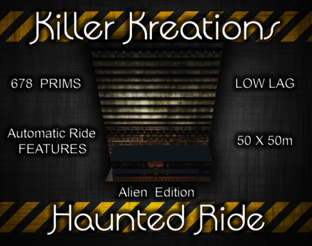 Second Life Marketplace - Killer Haunted Ride Alien Edition v.21 BOXED