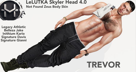 Second Life Marketplace - HOMINIS MAXIMUM - LELUTKA - SKYLER - SHAPE TREVOR