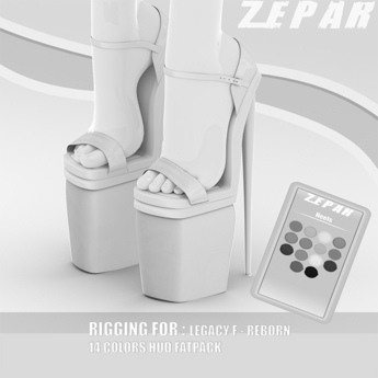 Second Life Marketplace - ZEPAR // HEELS LILITH CLUB // DEMO