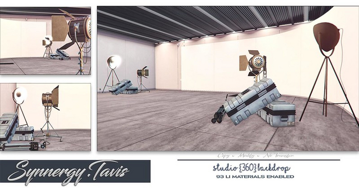 Second Life Marketplace - SYNNERGY.TAVIS//Studio {360} Backdrop