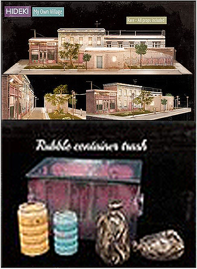 Second Life Marketplace - HIDEKI - Rubble container and trash