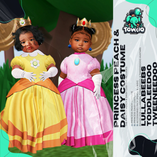 Second Life Marketplace - [TA]-Princess Daisy Costume // Full Pack