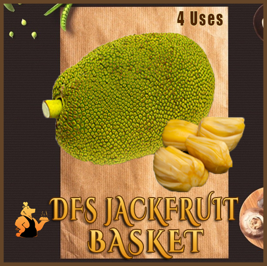Second Life Marketplace - DFS Jackfruit Basket (Actual Item)