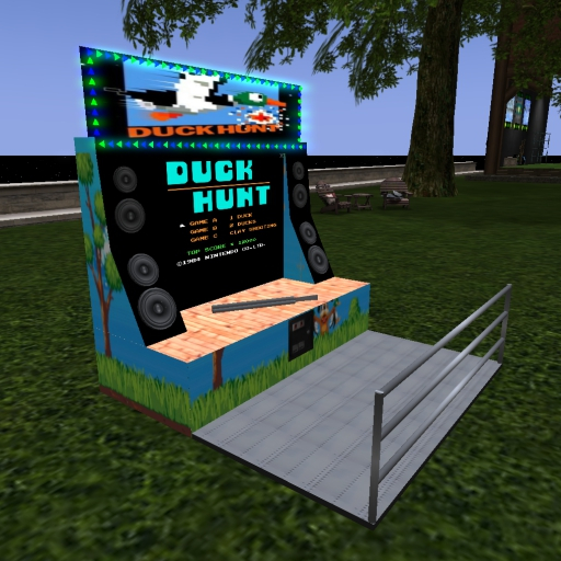 Second Life Marketplace - Arcade Heaven Playable Duck Hunt