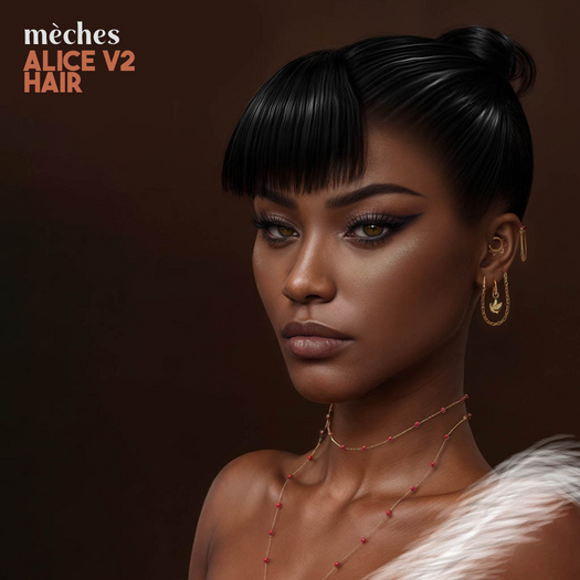 Second Life Marketplace - meches Alice hair v2 blonde pack