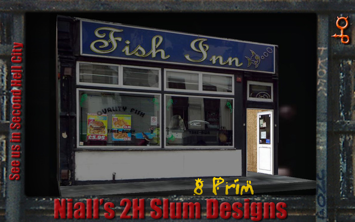 Second Life Marketplace - 2H Building - Fish Inn (15x15)