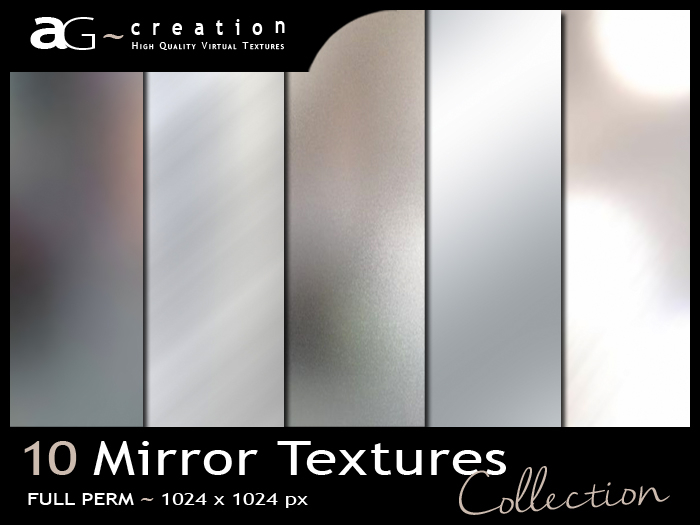 Second Life Marketplace - ~AG~ Creation ~ Mirror Textures Full Perm