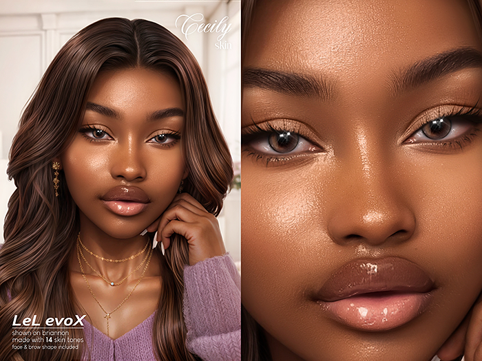 Second Life Marketplace - Essence. x Evo X - cecily skin (sienna)