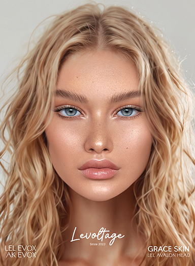 Second Life Marketplace - Le Voltage - Grace Skin SIENNA (EVOX)