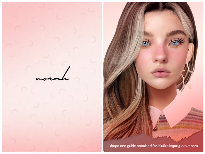 Second Life Marketplace - Norah Shape + Guide Lelutka Billie