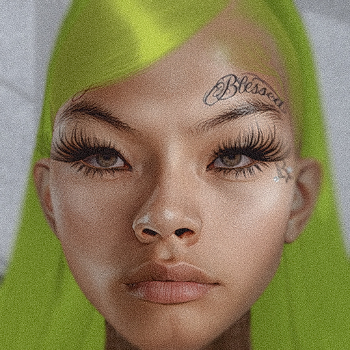 Second Life Marketplace - Blessed Face Tattoo Evo X V2