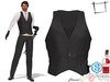Second Life Marketplace - Full Perm Modern Samurai Buttoned Vest Slink ...