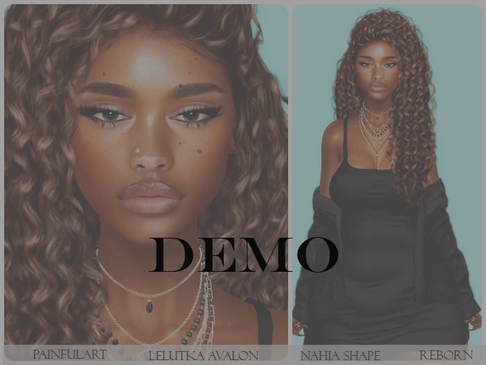 Second Life Marketplace - ~PAINFUL ART~ - Nahia Shape LeLUTKA Avalon ...