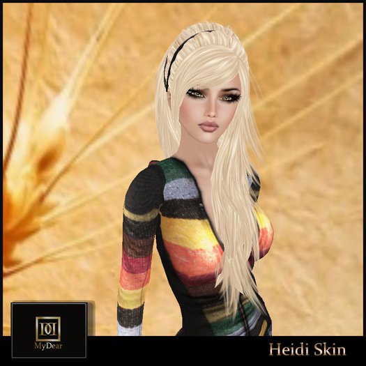 Second Life Marketplace [mydear]heidi Tan Skins Fatpack