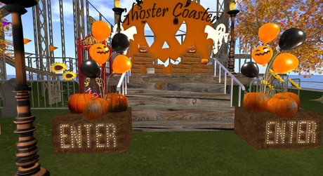Second Life Marketplace - Ghoster Coaster - Roller Coaster - Halloween ...