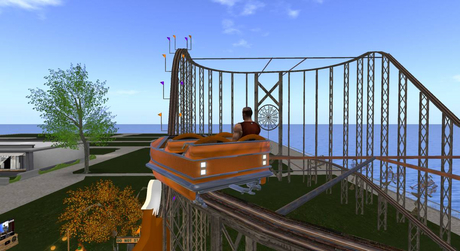 Second Life Marketplace - Ghoster Coaster - Roller Coaster - Halloween ...