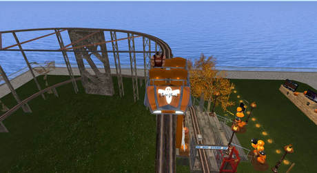 Second Life Marketplace - Ghoster Coaster - Roller Coaster - Halloween ...