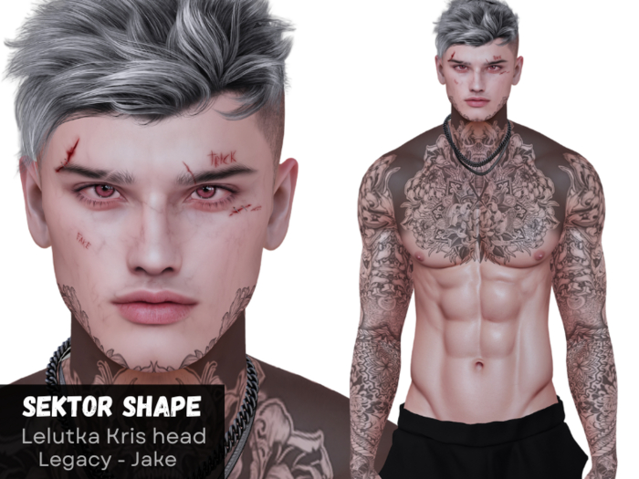 Second Life Marketplace - -[Stanley] Sektor Shape Kris - Lelutka Kris ...