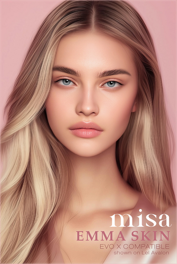 Second Life Marketplace - Misa - Emma Skin [Lelutka EVOX] - Ibiza