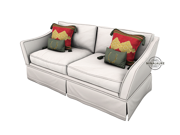 Second Life Marketplace - Dreamland Designs | 01 DD Noelle Cozy Couch ...