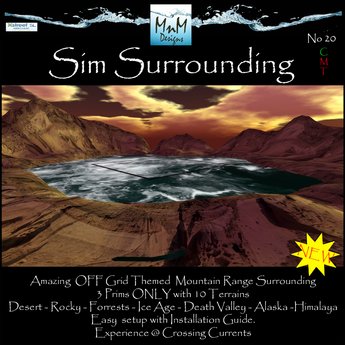 Second Life Marketplace - Sim Surrounding No 22 from ***MnM Designs***