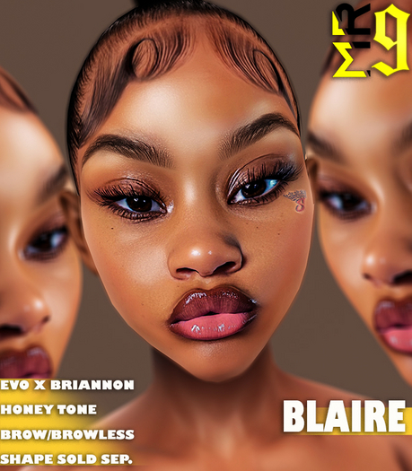 Second Life Marketplace - Blaire Skin Honey Tone (EVO X)