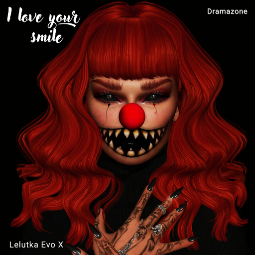 Second Life Marketplace - I love your smile - Lelutka Evo X mouthlayer/nose
