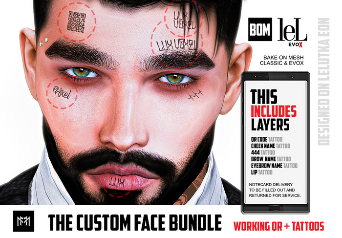 Second Life Marketplace - Custom Face Bundle