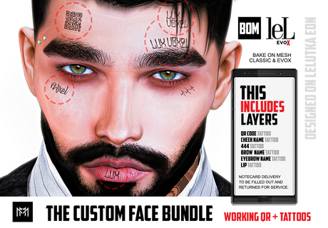 Second Life Marketplace - Custom Face Bundle