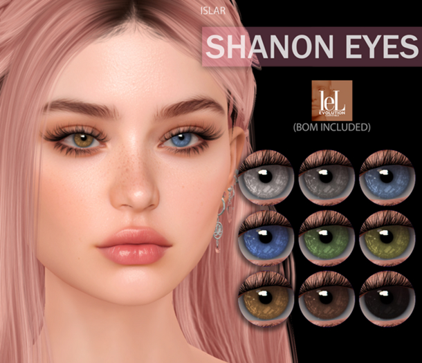 Second Life Marketplace - ::Islar:: Shanon eyes {EVO/X and BOM}