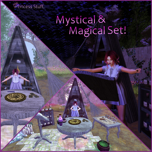 Second Life Marketplace - .Princess Stuff. [Magic & Mystical] 12 ITEMS SET!