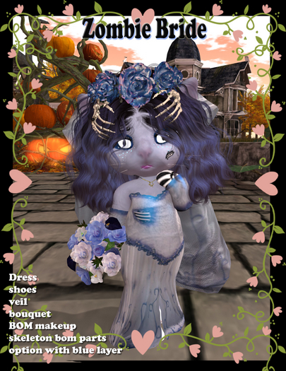 Second Life Marketplace - Dinkies Zombie Bride
