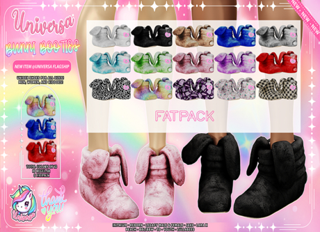 Second Life Marketplace - #UNIVERSA - Bunni Booties - FATPACK Inithium ...