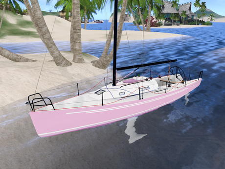 Second Life Marketplace - Lagune - Hunter H125 - Soft Pink - Boat Paint