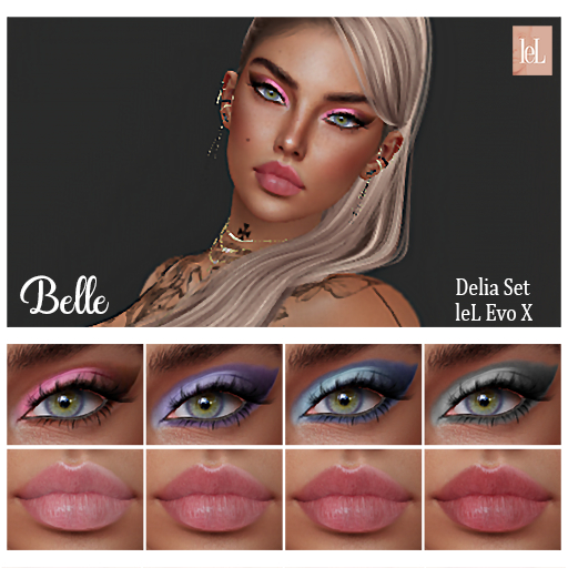 Second Life Marketplace - Belle. - Delia Set (LeL EvoX)