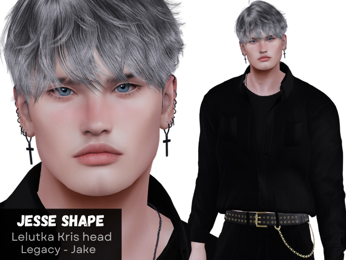 Second Life Marketplace - -[Stanley] Jesse Shape Kris - Lelutka Kris ...