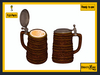 Second Life Marketplace - ::DisturbeD:: Oktoberfest Bavarian Beer Stein ...