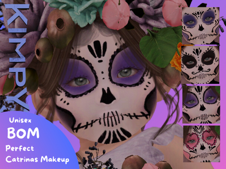 Second Life Marketplace - KIMPY - Catrine Makeup - Lelutka EvoX - BOM ...